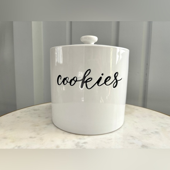 Threshold | Kitchen | Threshold Ceramic Cookie Jar White Canister ...